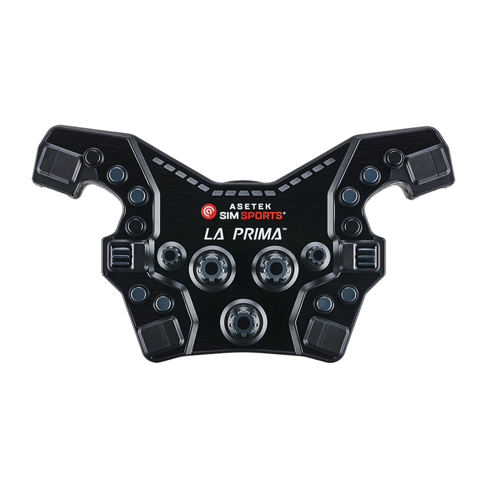 Asetek La Prima Formula Button Box - Black Edition: Durable