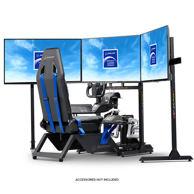 Next Level Racing Flight Simulator: Boeing Commercial Edition + Thrust ...