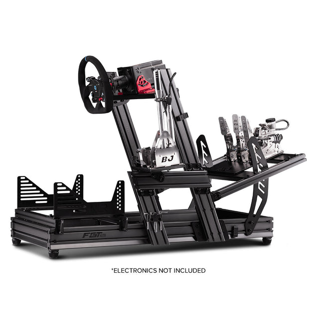 F-GT Elite Formula & GT Racing Simulator Cockpit- Side and Front Mount ...