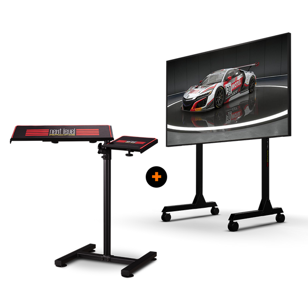 Next Level Racing Free Standing Keyboard and Mouse Stand + Free Standi ...